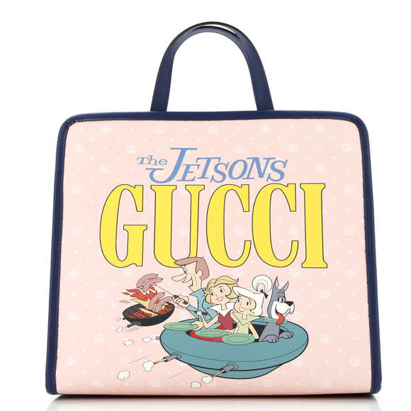 Gucci | Bags | Gucci Medium X The Jetsons Childrens Tote Printed Coated ...